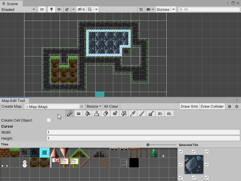 Bucket eraser tool | Nostalgia Documentation